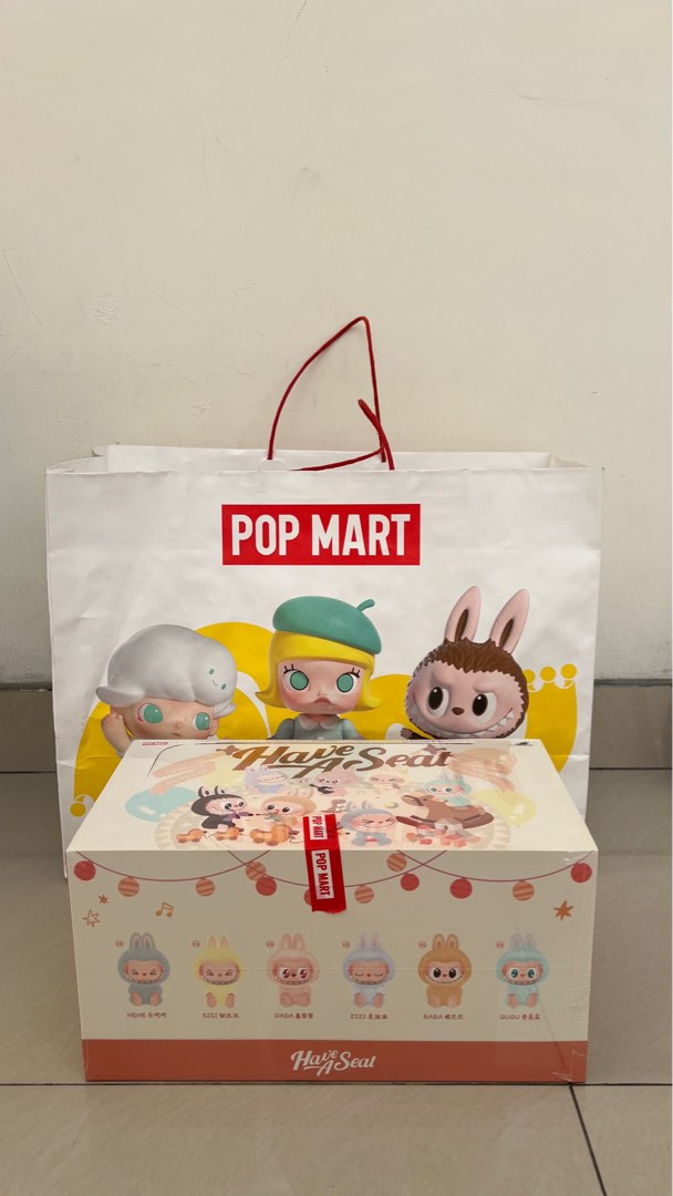 LABUBU V2 ORI SHANGHAI POPMART, Toys & Collectibles, Mainan di Carousell