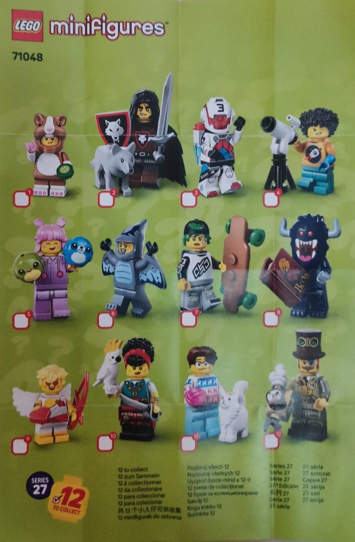 LEGO 71048 SERIES 27 COLLECTIBLES MINIFIGURES 2025 CMF LIMITED EDITION RETIRED RARE, Hobbies ...
