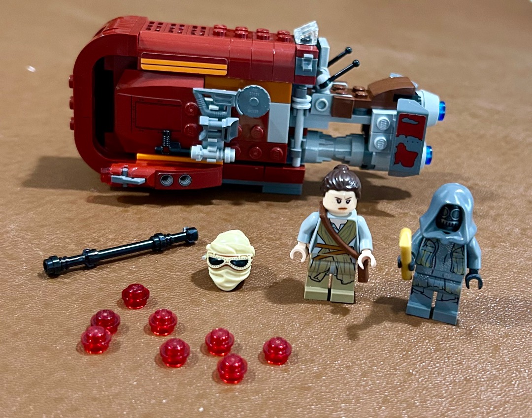 Lego Star Wars 75099 Ray's Speeder, Hobbies & Toys, Toys & Games on ...