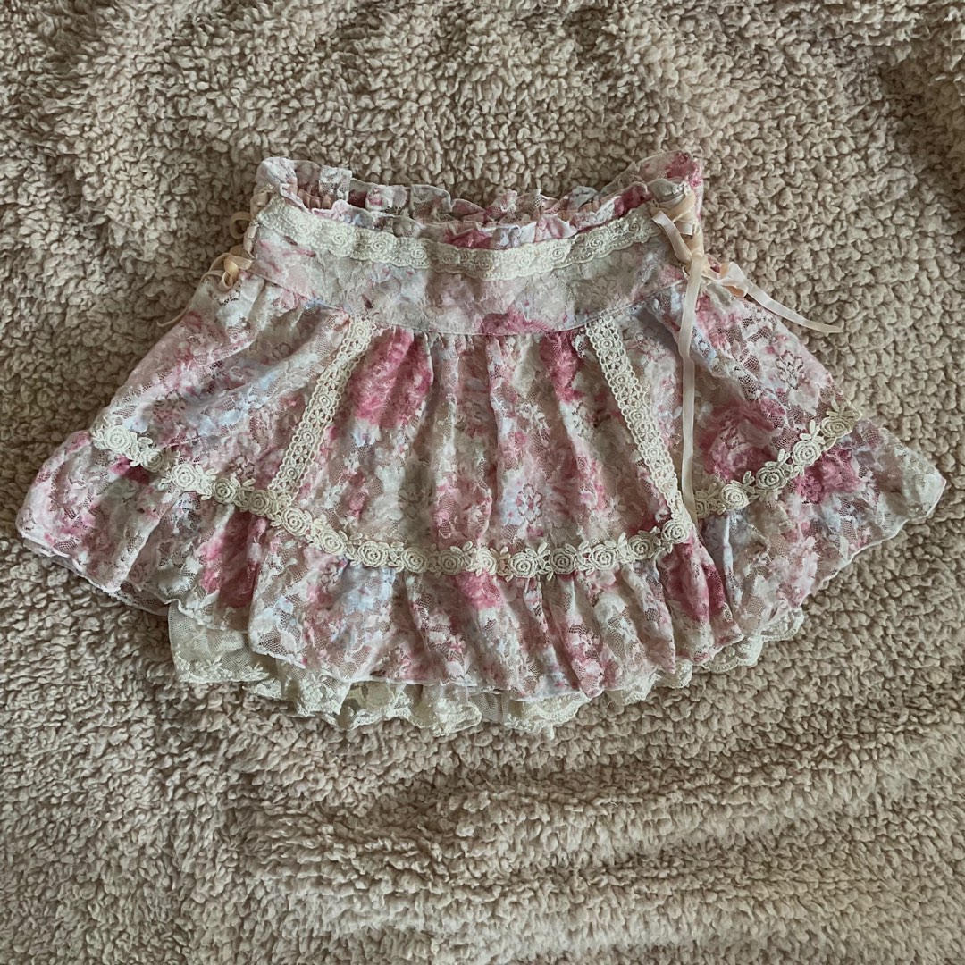 [SOLD]Liz Lisa floral tutu skirt | ballet fairycore sirencore barbie ...