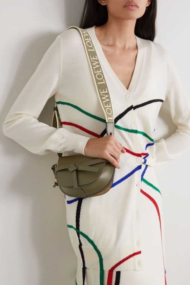 Loewe Mini Gate Dual Sling Autumn Green Bag, Luxury, Bags & Wallets on ...