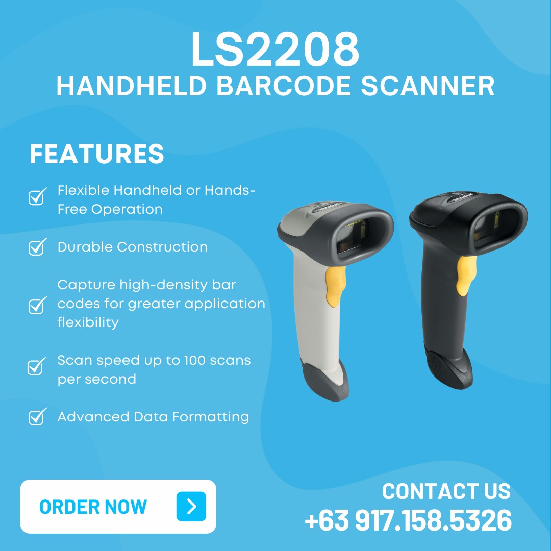 LS2208 Handheld Barcode Scanner, Computers & Tech, Printers, Scanners ...