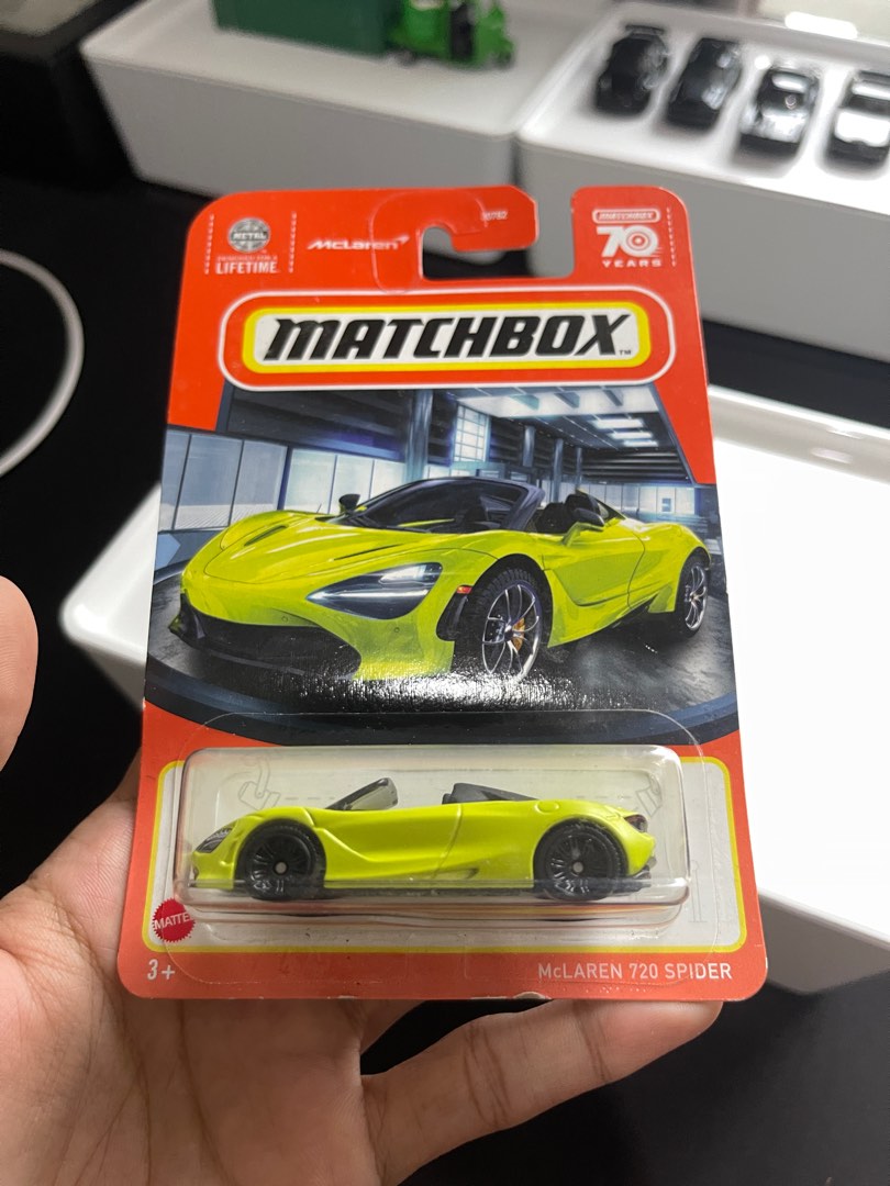 Matchbox Mclaren 720 Spider, Hobbies & Toys, Toys & Games on Carousell