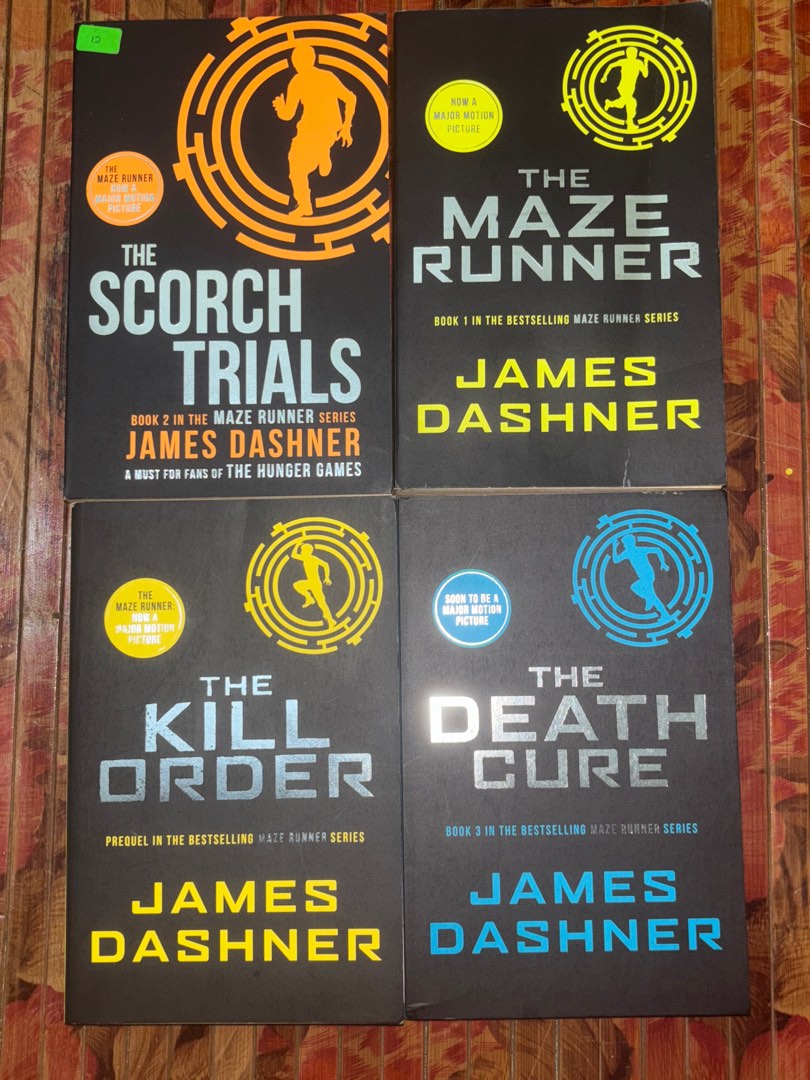 Maze Runner book collection, Hobbies & Toys, Books & Magazines ...