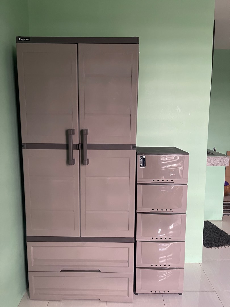 Megabox drawer & 5 layer cabinet, Furniture & Home Living, Furniture ...