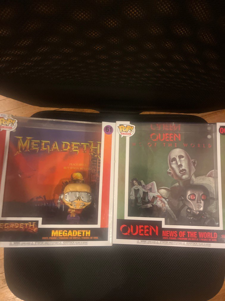 MEGADETH/QUEEN | Deluxe Funko SET, Hobbies & Toys, Toys & Games on ...