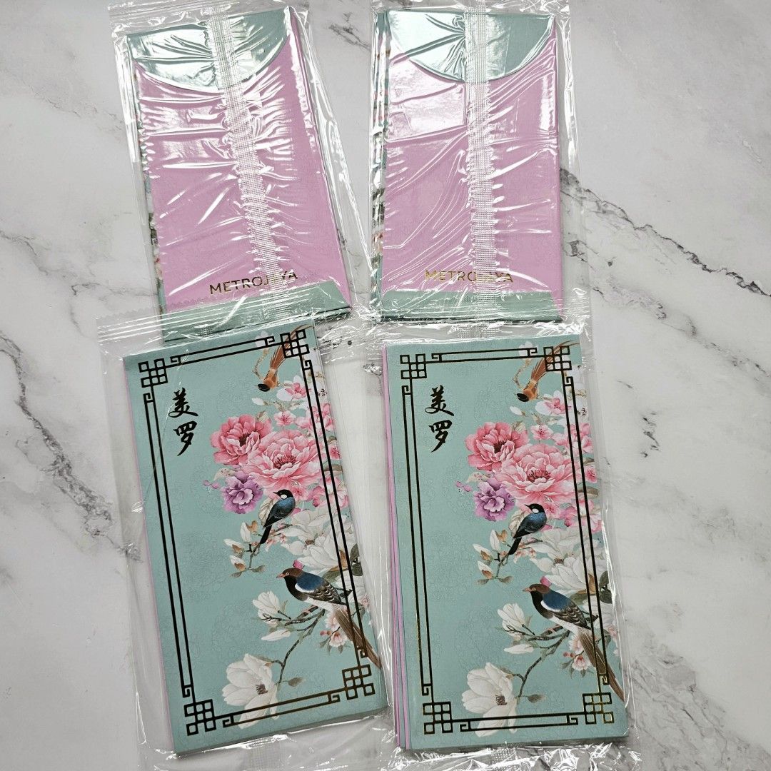 Metrojaya Ang Pow Hong Bao Red Packet 2025 Year of the Snake, Hobbies ...