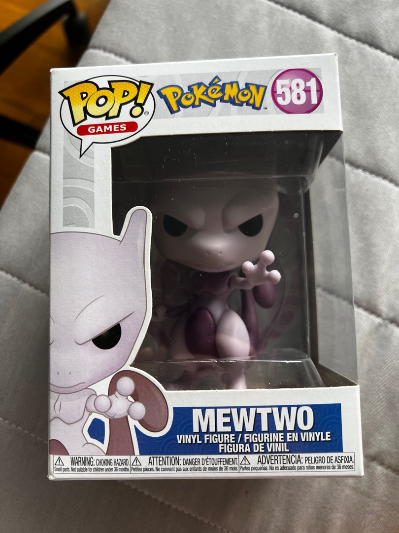 Mewtwo Funko Pop 581, Hobbies & Toys, Toys & Games on Carousell