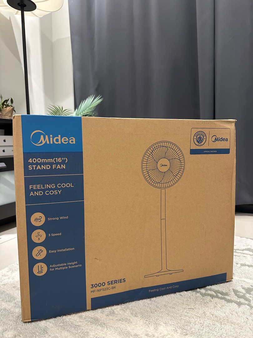 Midea Stand Fan (400mm), Furniture & Home Living, Lighting & Fans, Fans ...