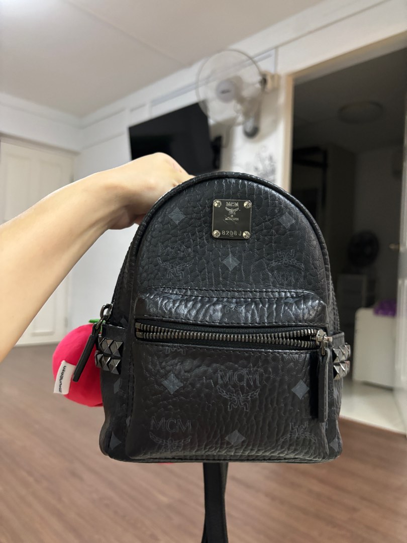 Mini Backpack MCM, Women's Fashion, Bags & Wallets, Backpacks on Carousell