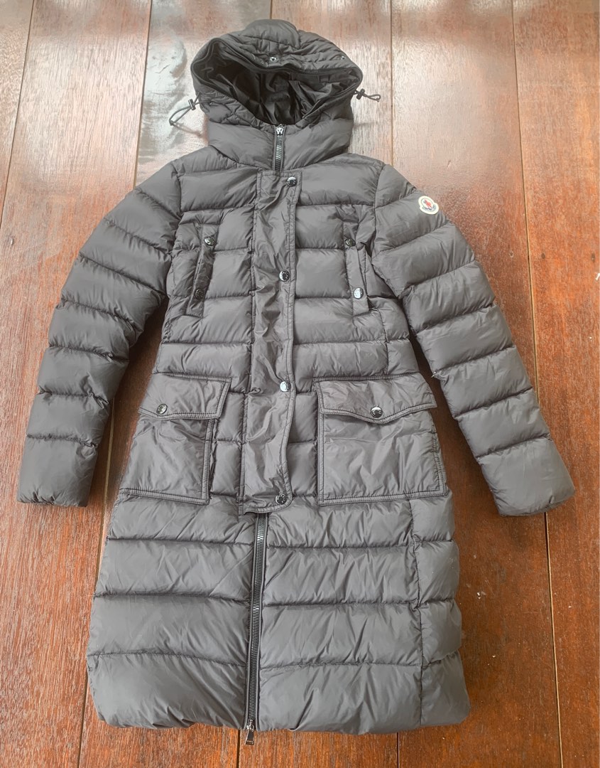 Moncler Loup Giubbotto black goose down jacket, Women's Fashion, Coats ...