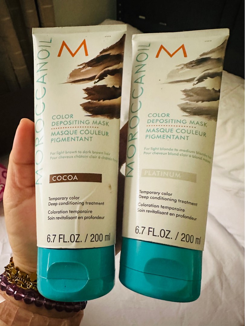 MOROCCAN OIL COLOR DEPOSITING MASK, Beauty & Personal Care, Hair on Carousell
