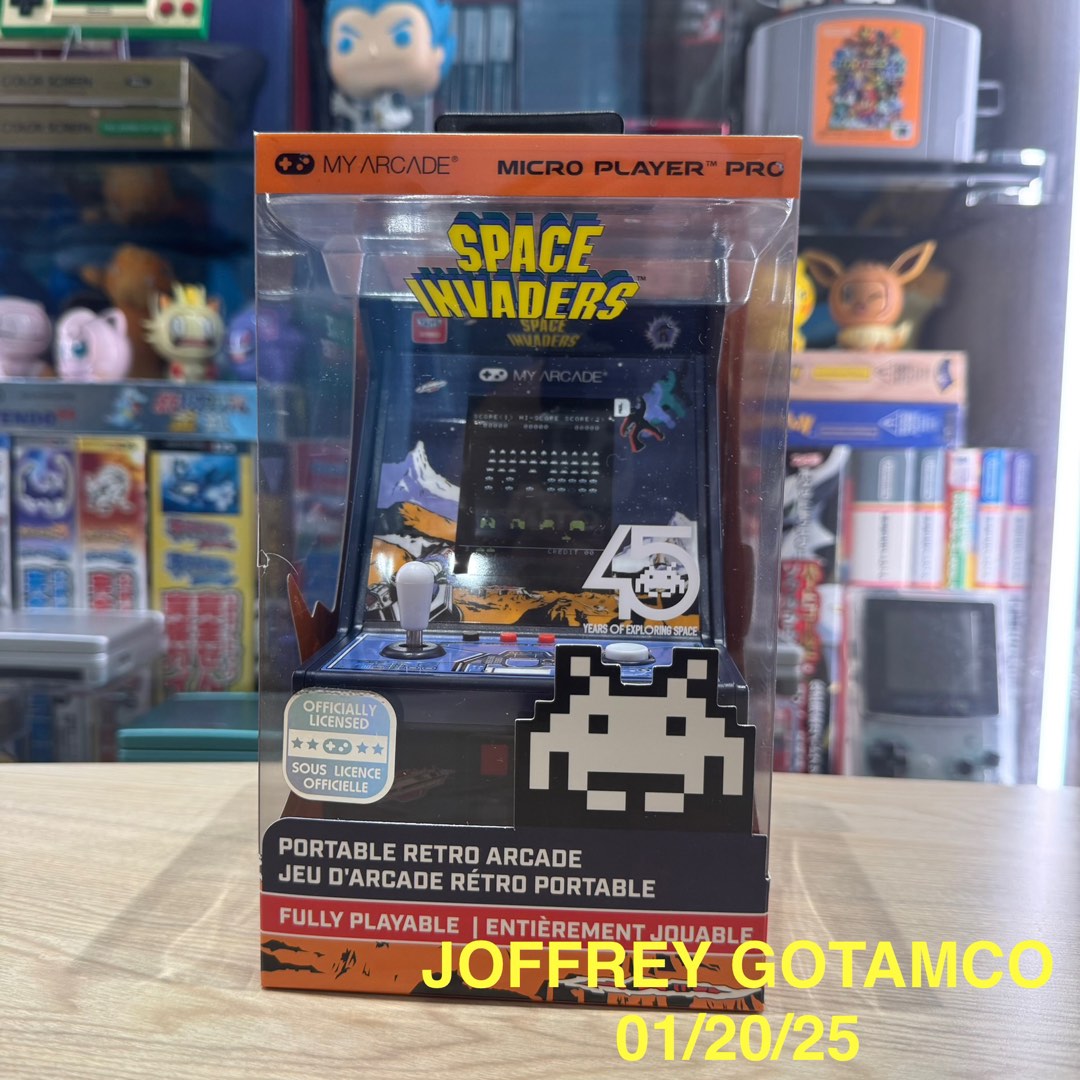 MY ARCADE MICRO PLAYER PRO - Space Invaders Mini Arcade, Hobbies & Toys ...