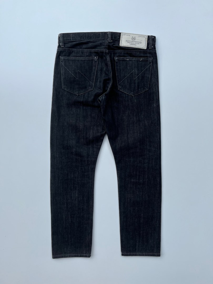 NBHD neighborhood rigid deep narrow selvedge, Men's Fashion, Bottoms ...