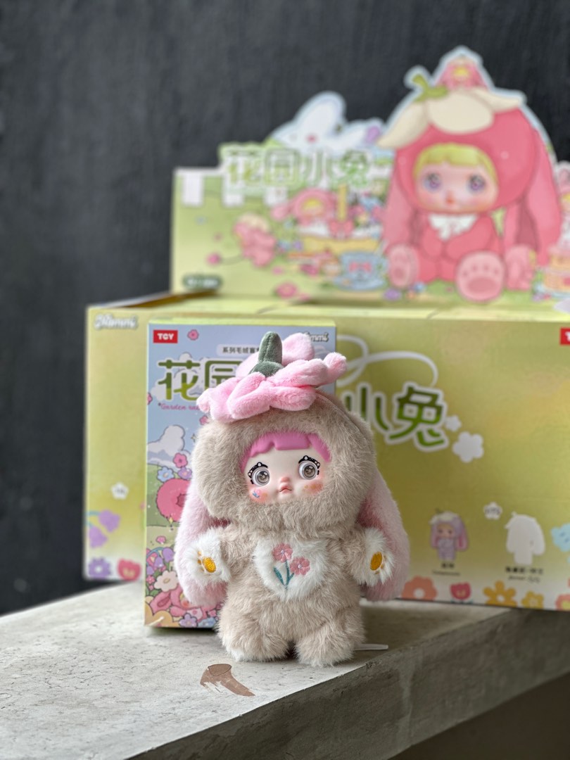 NEW - Nommi V2 Garden Rabbit Blind Box Plushies Gantungan Kunci, Toys ...
