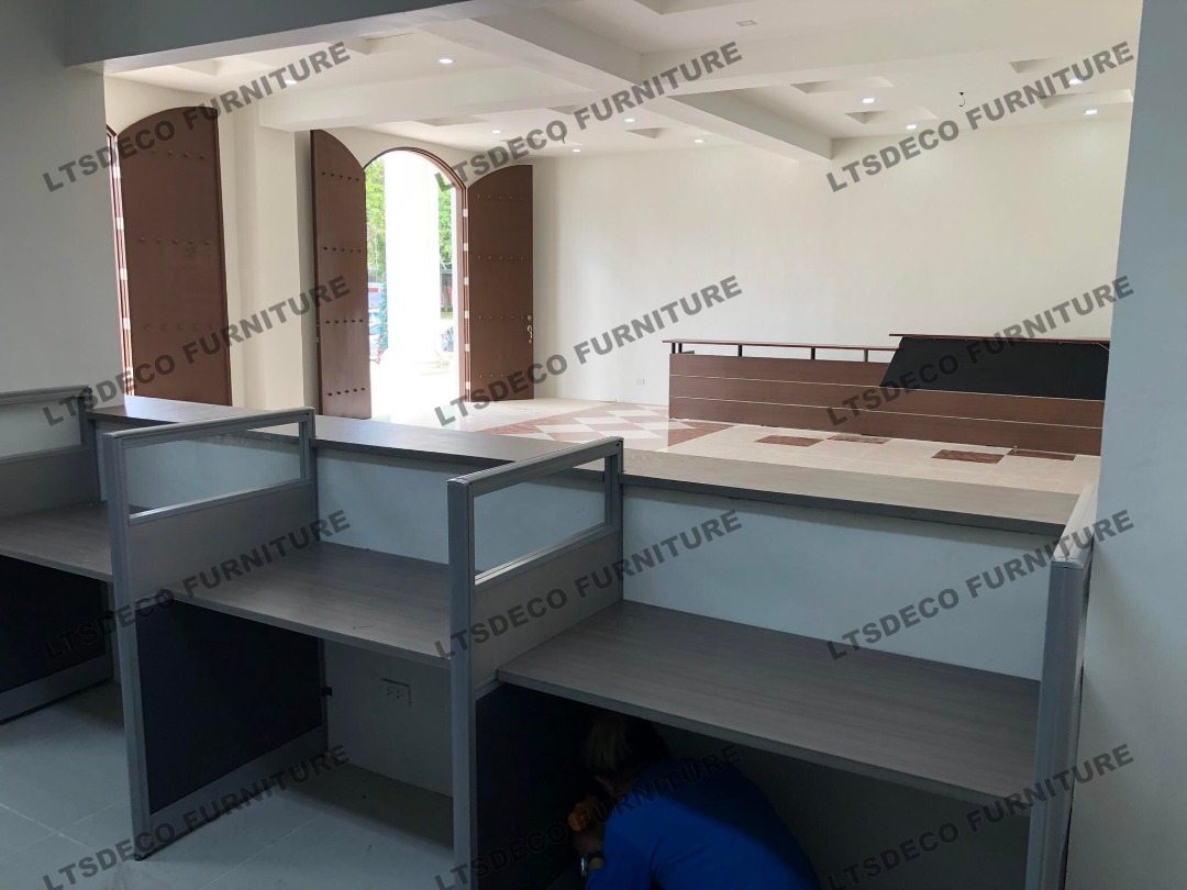 NEW LINEAR WORKSTATION TABLE PARTITION | OFFICE PARTITION, Furniture ...