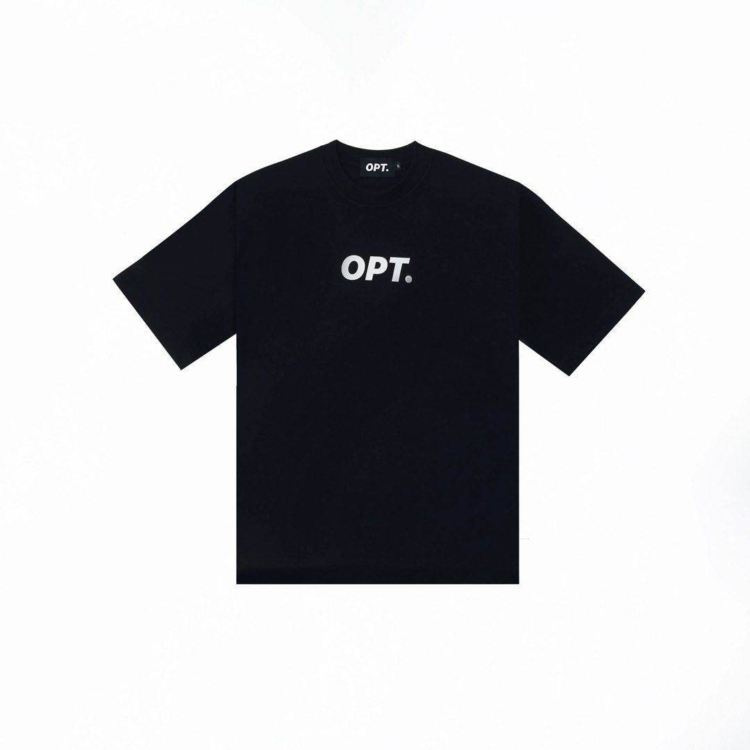 OPT CLASSIC BLACK WHITE TEE, Men's Fashion, Tops & Sets, Tshirts & Polo ...