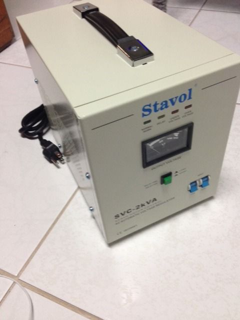 Original 7-10 yrs 1KVA 3KVA 5KVA AVR Single Phase Original Automatic ...