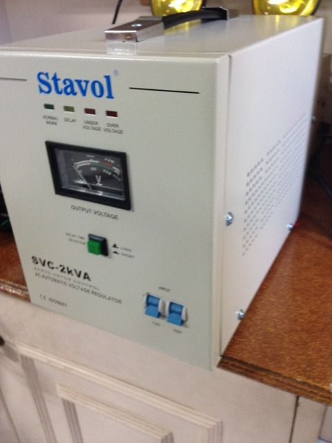 Original 7-10 yrs 1KVA 3KVA 5KVA AVR Single Phase Original Automatic ...