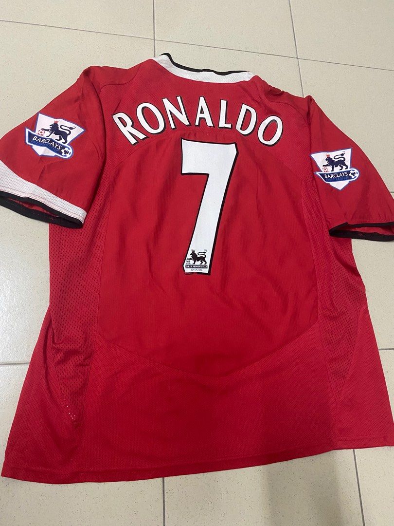 ORIGINAL VINTAGE RARE MANCHESTER UNITED 2005 RONALDO 7 harga boleh nego ...