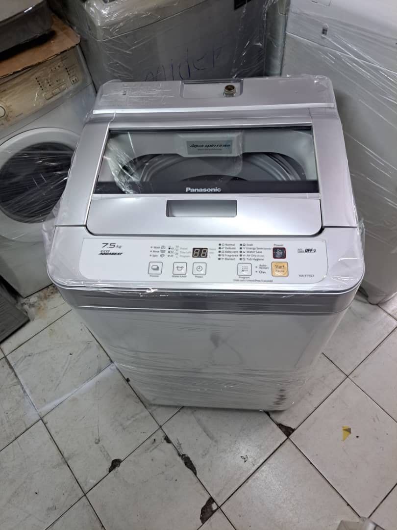 Panasonic 7kg full autocratic washing machine one month warntey ada, TV ...