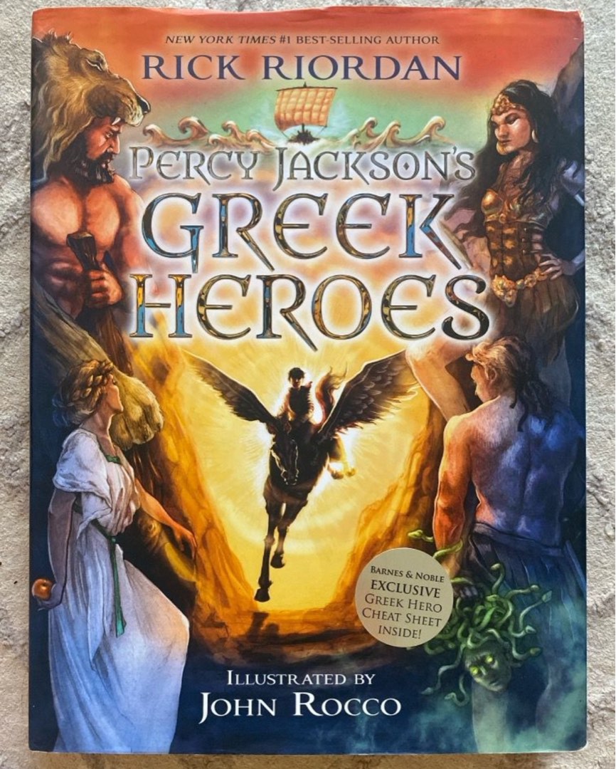 PERCY JACKSON'S GREEK HEROES, Hobbies & Toys, Books & Magazines ...