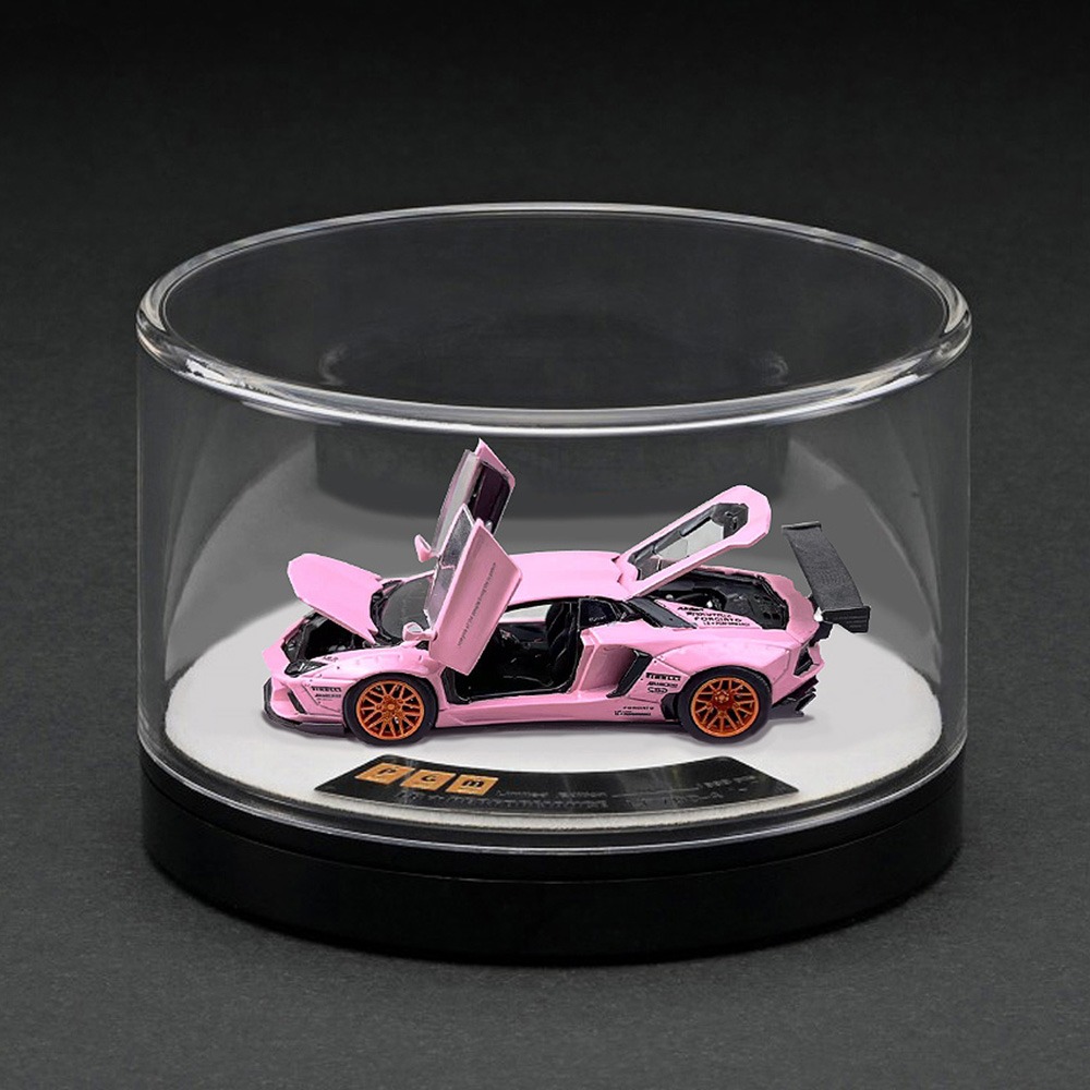 PGM 1/64 Lamborghini Aventador LP700-4 LBWK Pink Fully Openable Luxury ...