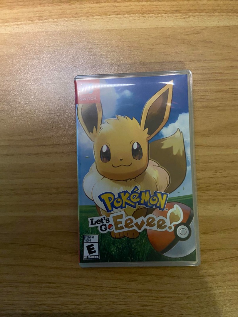 POKEMON LET'S GO EEVEE - NINTENDO SWITCH, Video Gaming, Video Games ...