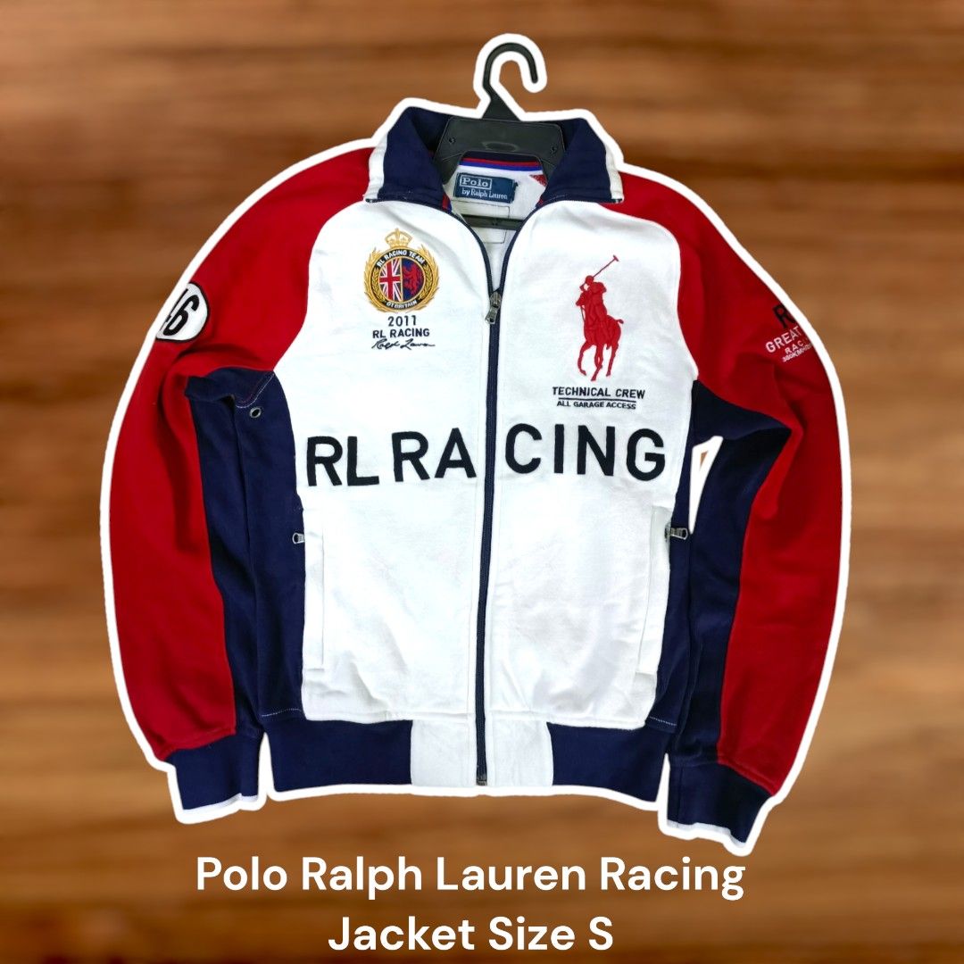 Polo Ralph Lauren Racing Jacket Rare Size S Like new Condition Tip top ...