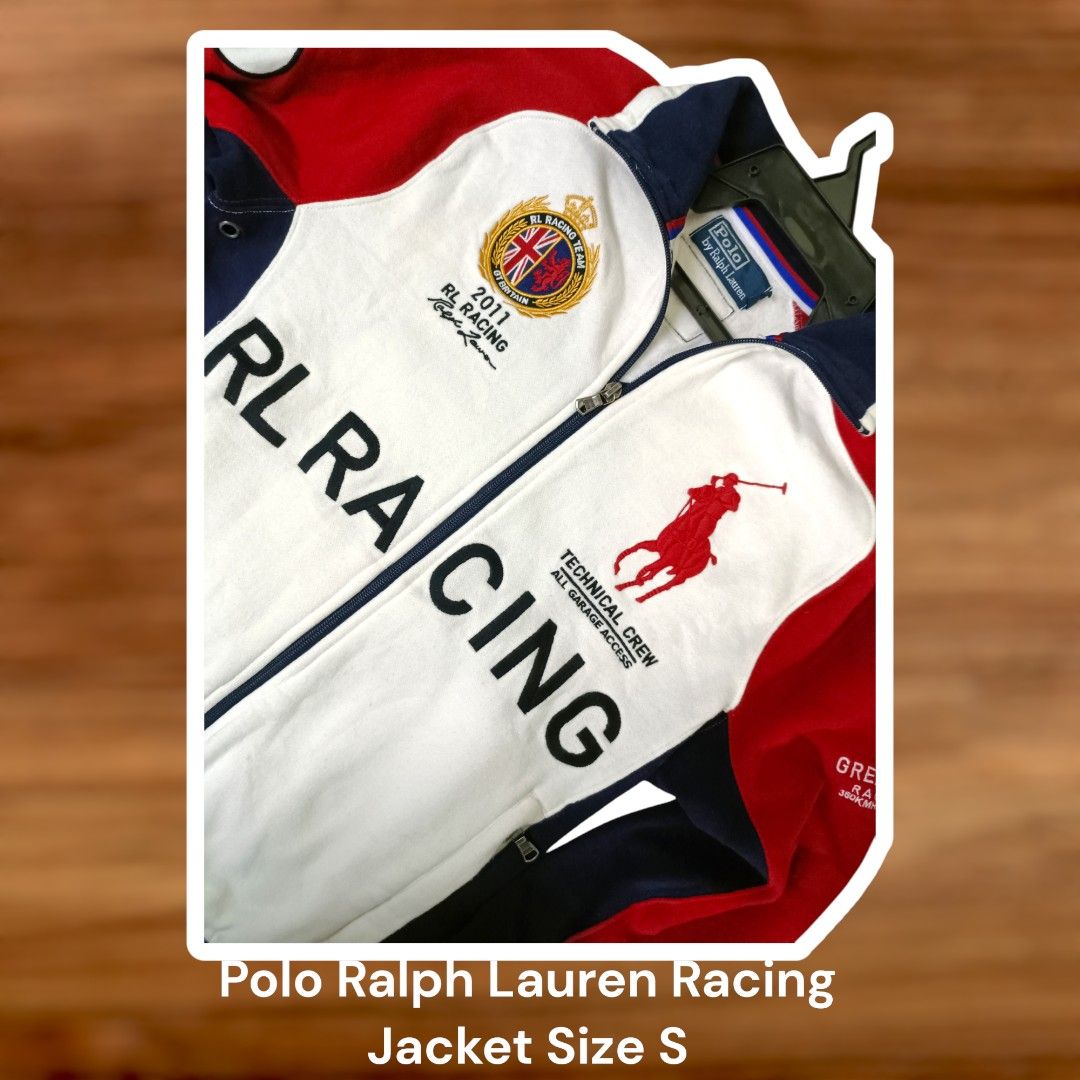 Polo Ralph Lauren Racing Jacket Rare Size S Like new Condition Tip top ...