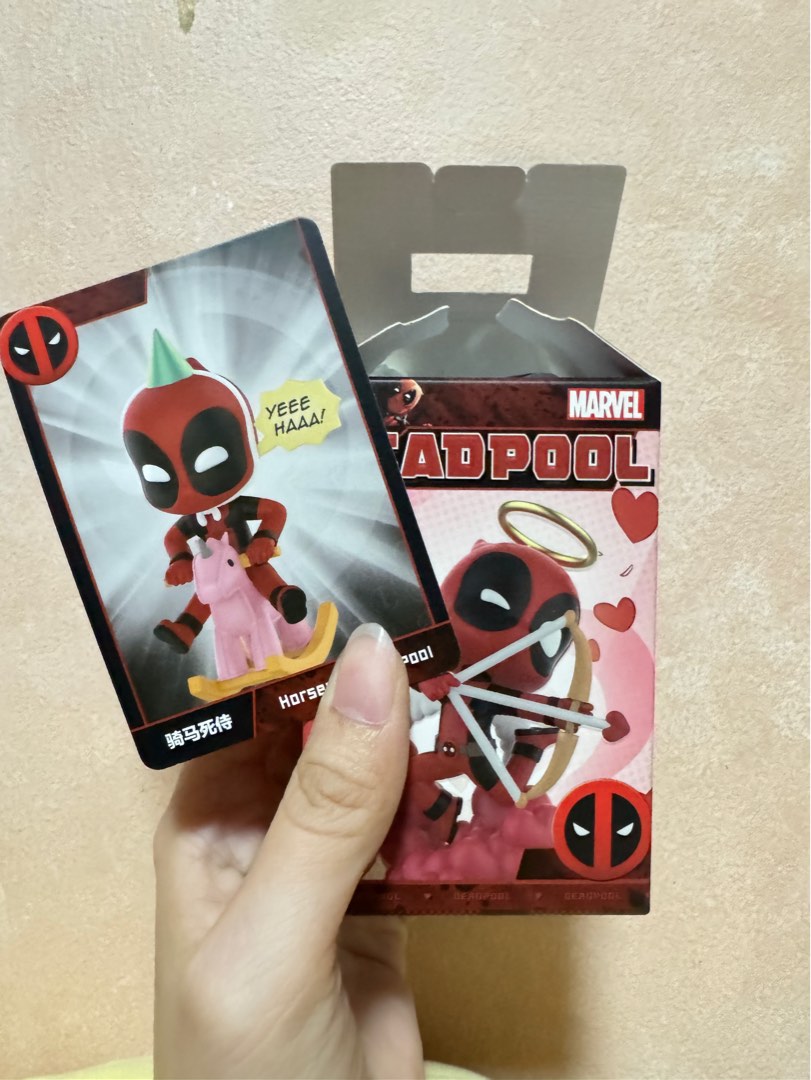Popmart deadpool Horseman Sealed, Hobbies & Toys, Toys & Games on Carousell