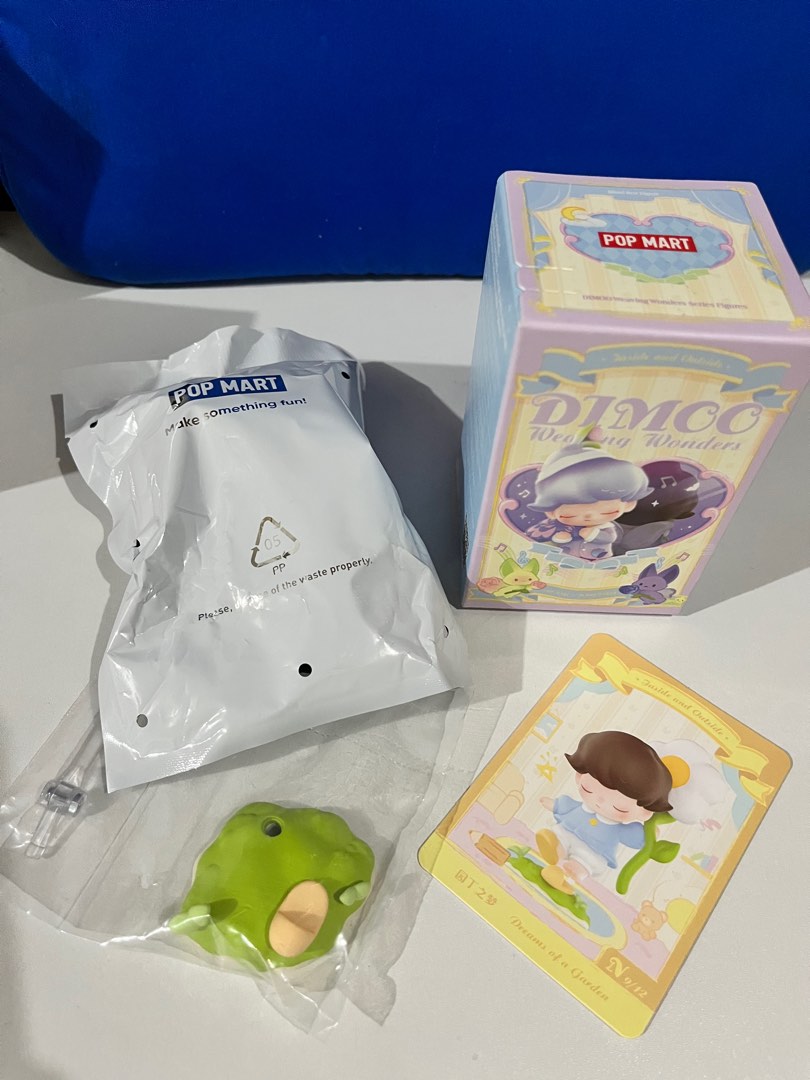 POPMART DIMOO dreams of a garden unsealed, Hobbies & Toys, Toys & Games ...