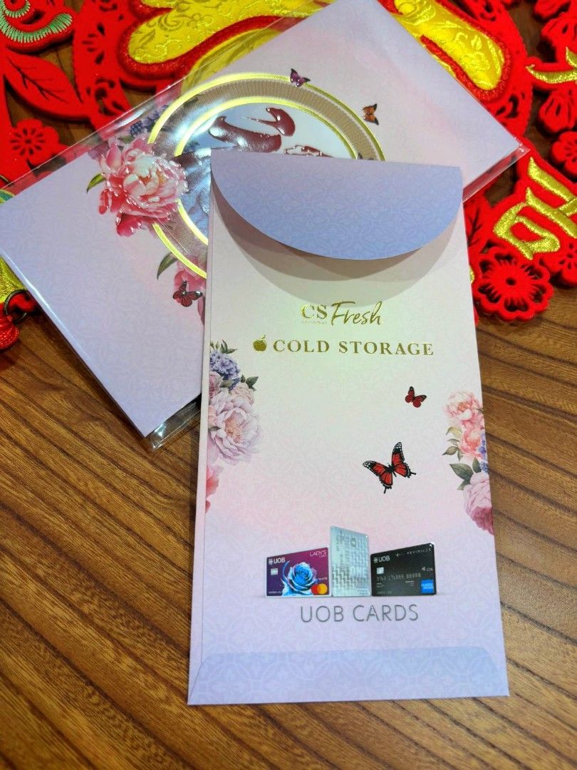 *PreOrder* Cold Storage SINGAPORE SG Bank Packet 2025 Year of the Snake ...
