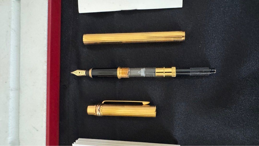 [Rare & Vintage] Cartier Trinity Fountain Pen!, Luxury, Accessories on ...