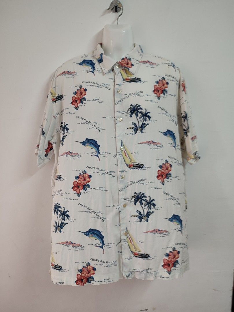 Rare Vintage 90s Chaps RL, Men's Fashion, Tops & Sets, Tshirts & Polo ...