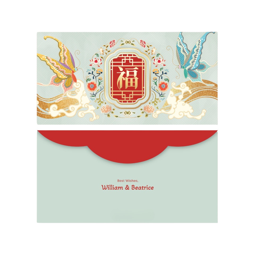 RED PACKET RED WALLET RED ENVELOPE MONEY POUCH MONEY PACKET ANGBAO HONG ...