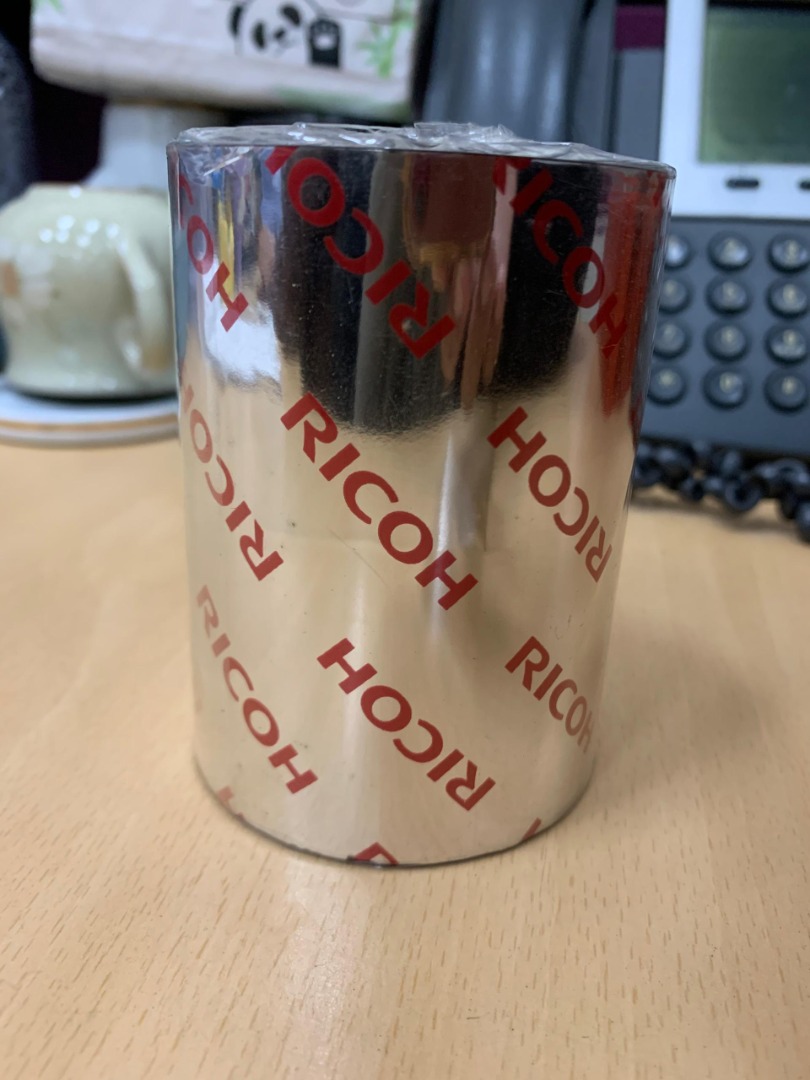 Ricoh Resin Ribbon 85x300m Barcode Printer Label Print Carbon ...