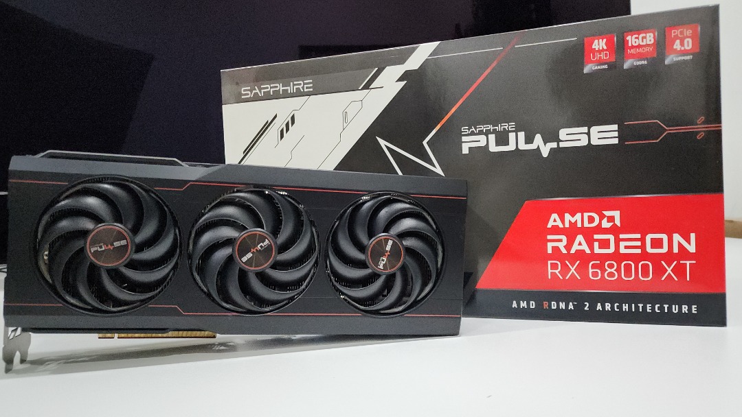 Sapphire Pulse AMD RX 6800XT, Computers & Tech, Parts & Accessories, Computer Parts on Carousell