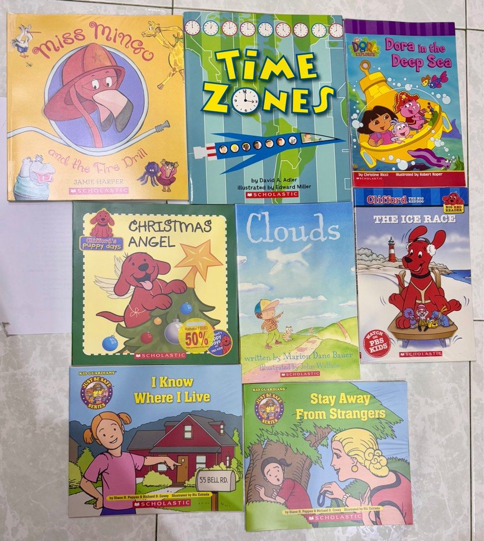 Scholastic storybooks, Hobbies & Toys, Books & Magazines, Storybooks on Carousell
