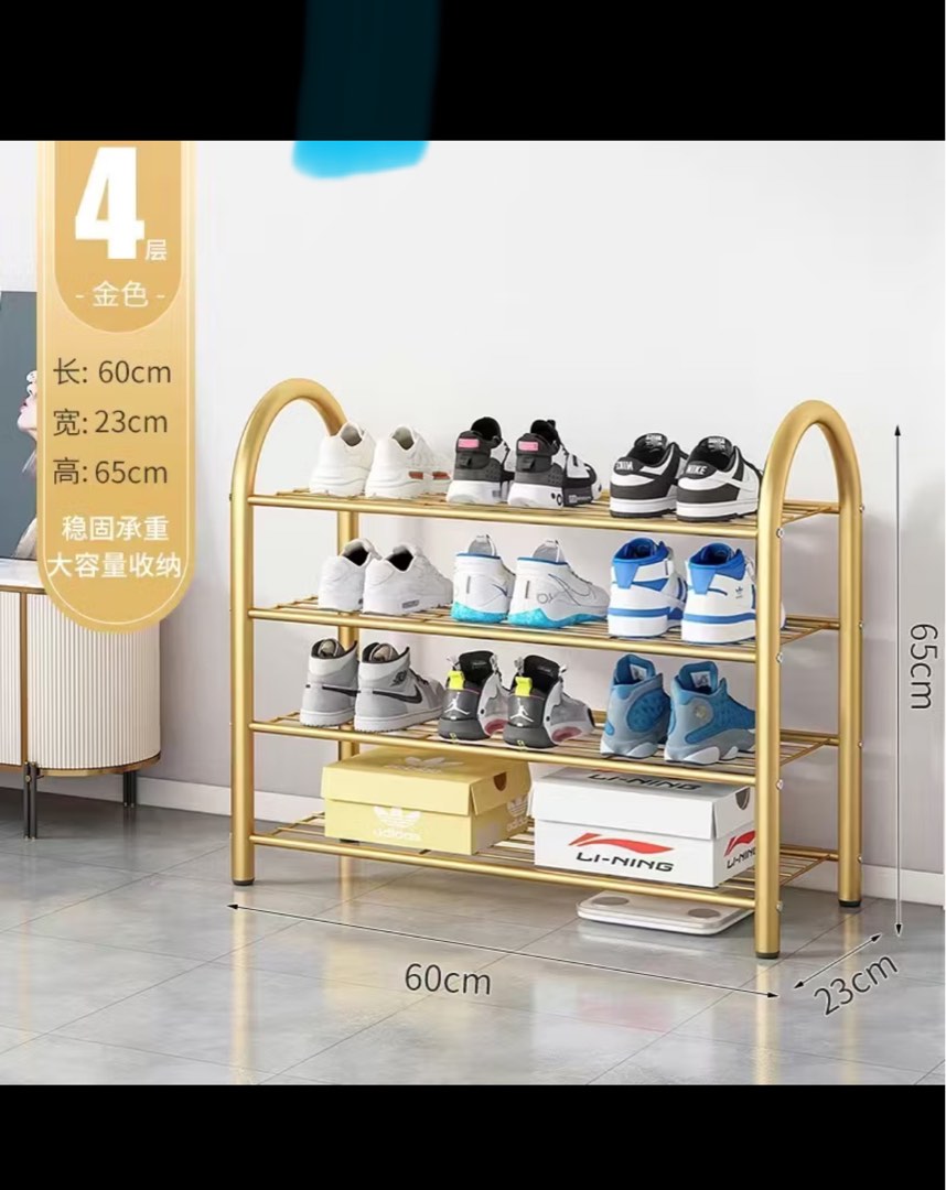 Shoe Rack [SG STOCK] Carbon Steel Shoe Rack Outdoor Shoes Storage Rack ...