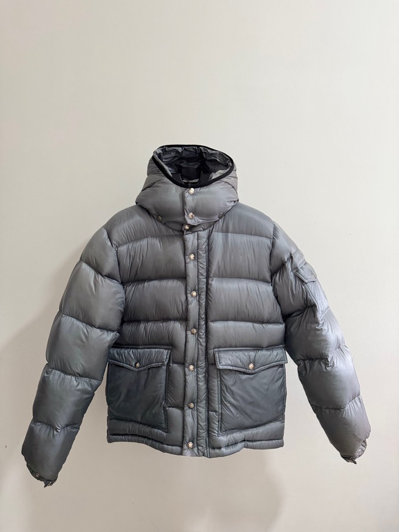 Silver Grey Puffer Jacket, Men's Fashion, Coats, Jackets and Outerwear ...