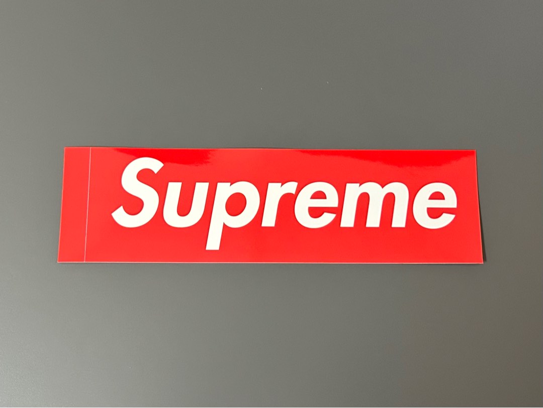 Supreme Box Logo Sticker, Hobbies & Toys, Collectibles & Memorabilia ...