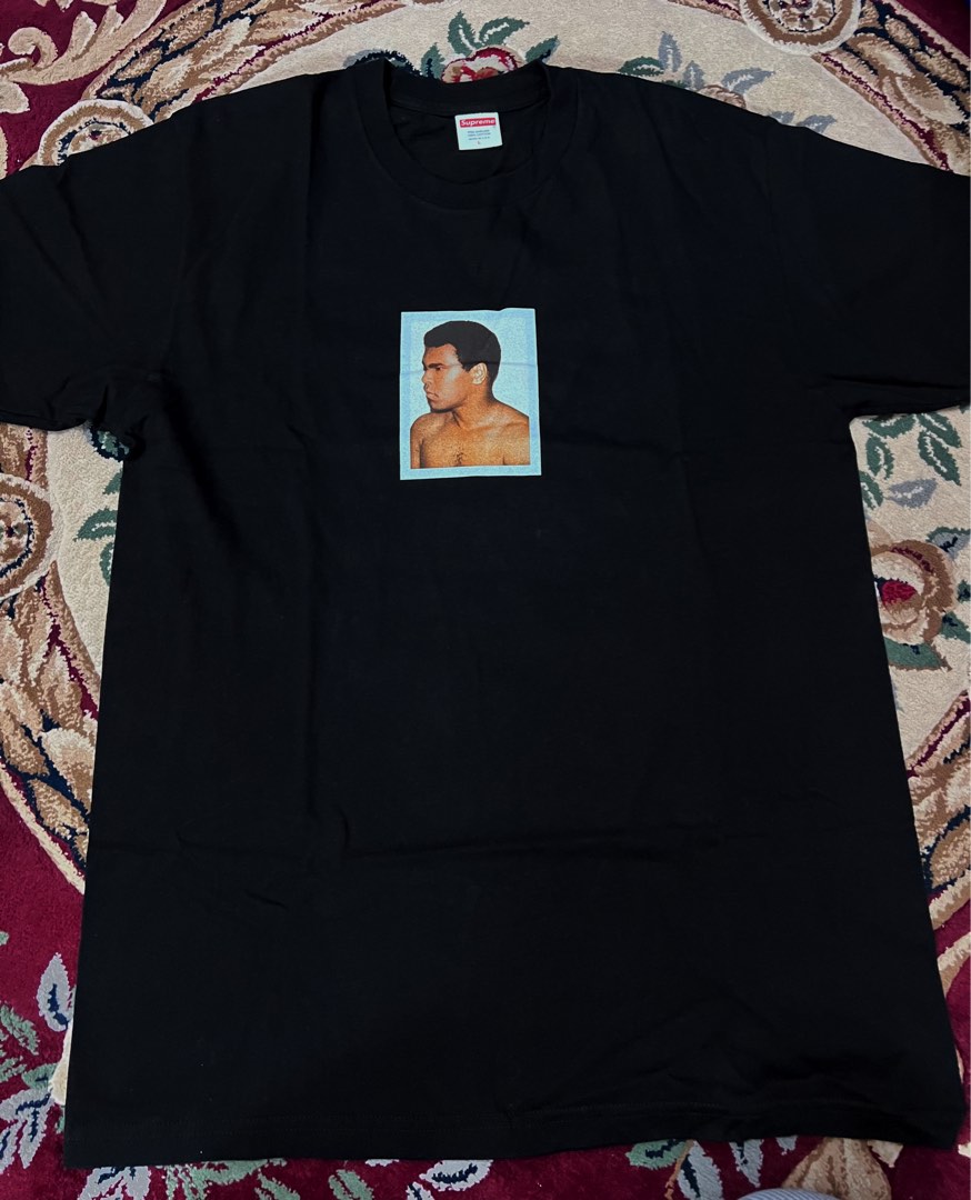 Supreme Muhammad Ali (Black), Men's Fashion, Tops & Sets, Tshirts ...