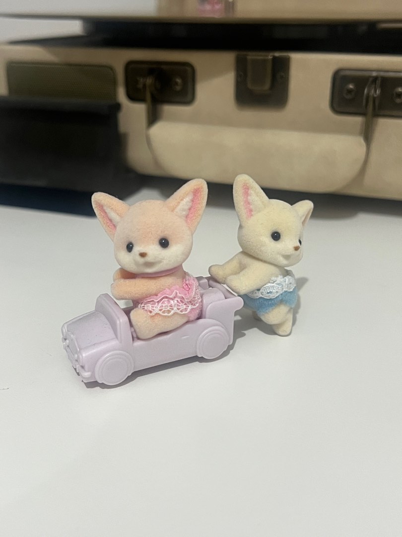 Sylvanian Families - Fennec Fox Babies, Hobbies & Toys, Toys & Games on ...