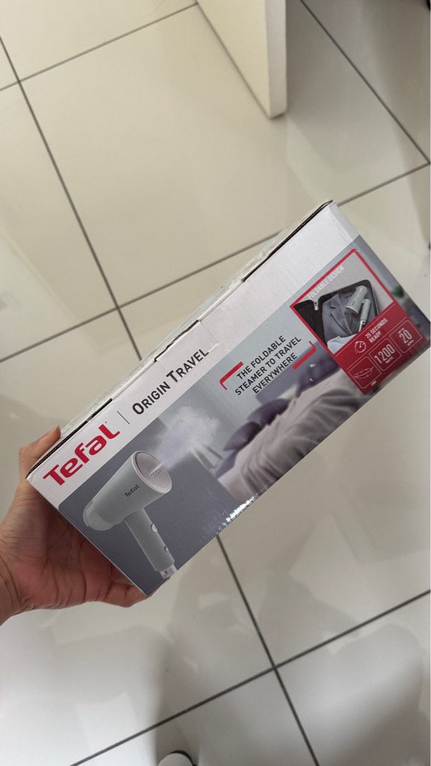 Tefal Iron foldable streamer, TV & Home Appliances, Irons & Steamers on ...