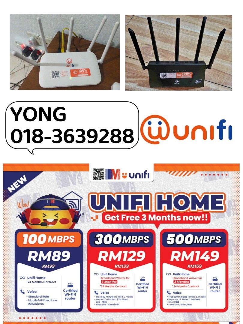 Telekom unifi promotion, TV & Home Appliances, TV & Entertainment, TV Parts & Accessories on ...
