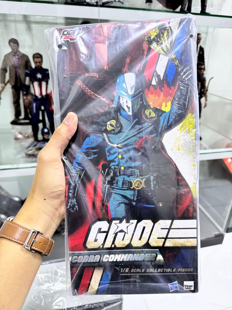 Threezero GI Joe Cobra Commander, Hobbies & Toys, Toys & Games on Carousell