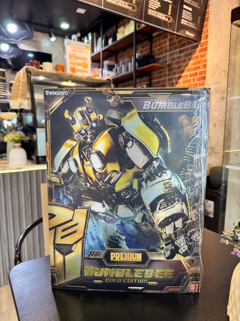 ThreeZero Premium Scale Bumblebee Gold Edition, Hobbies & Toys, Toys & Games on Carousell