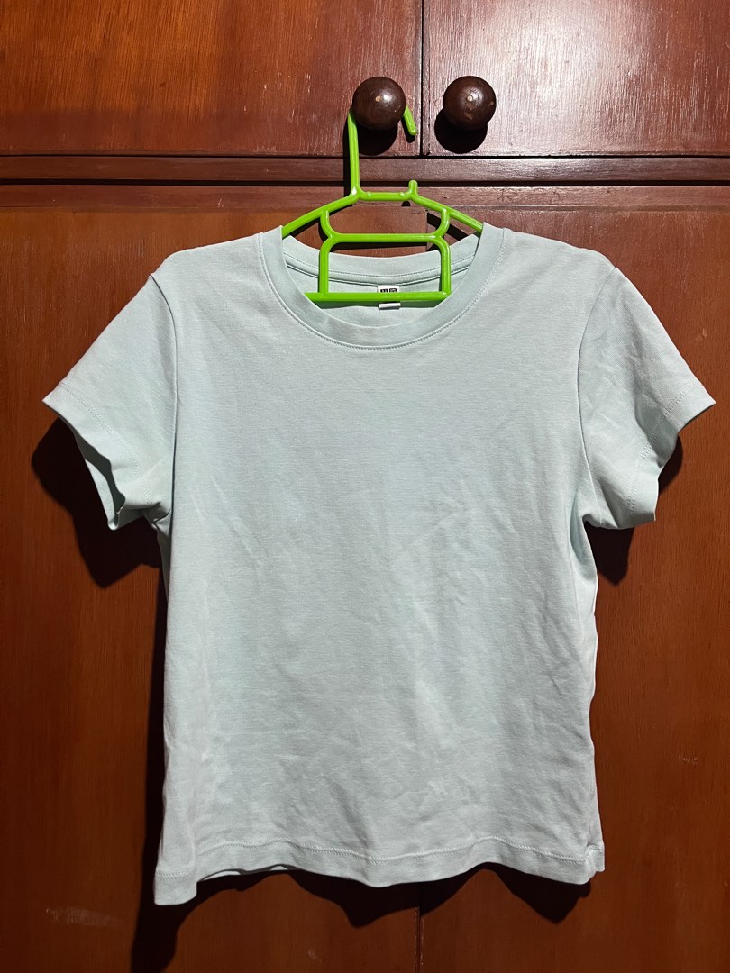 Uniqlo Mini Short Sleeve Shirt, Women's Fashion, Tops, Shirts on Carousell