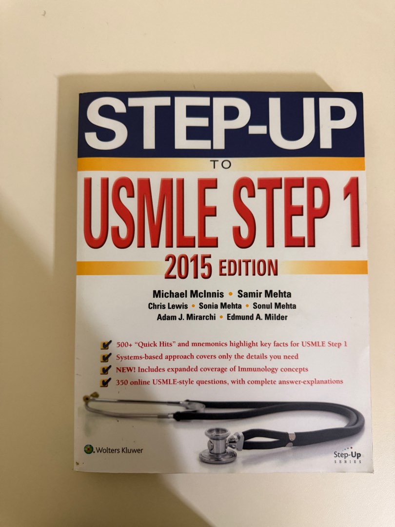 USMLE STEP 1 Textbook, Hobbies & Toys, Books & Magazines, Textbooks on ...